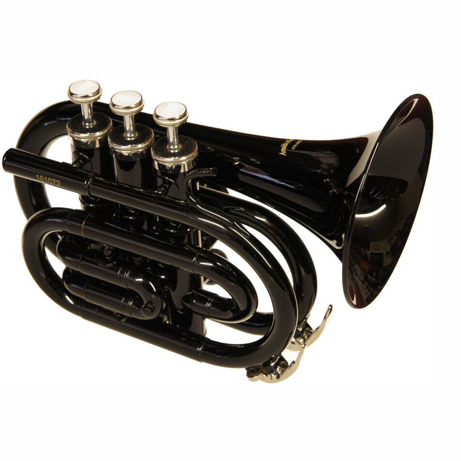 Arnolds Pocket Trumpet Black lacquer finish