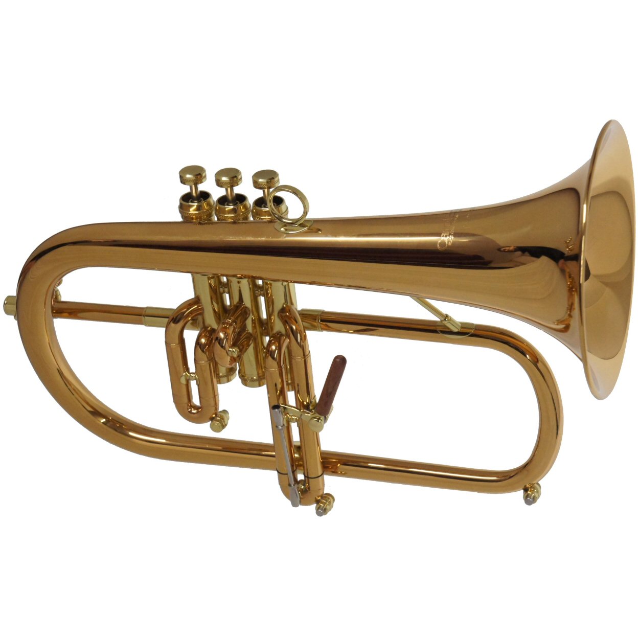 CarolBrass CFL-9990-RSS Flugel Horn red brass small bore lacquer CarolBrass CFL-9990-RSS Flugel Horn red brass small bore lacquer