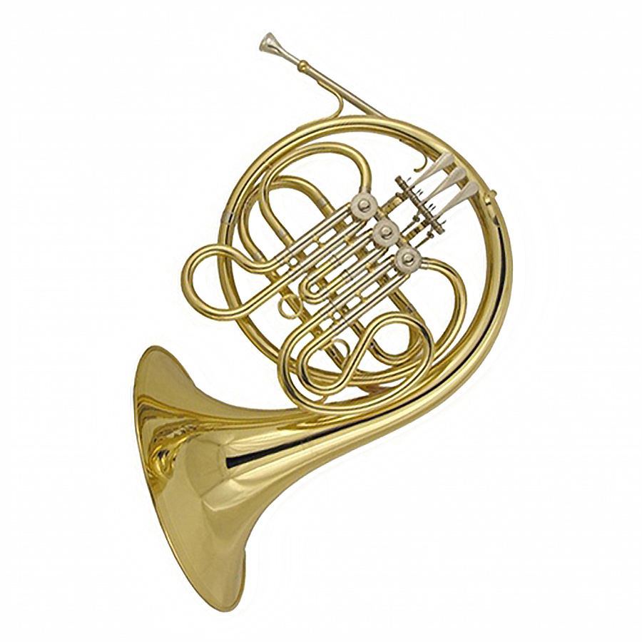 Elkhart 100FFH Junior French Horn in F outfit including mouthpiece
