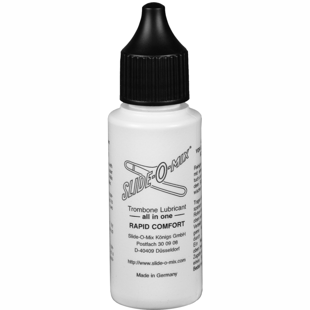 Slide-O-Mix 'rapid' trombone slide treatment