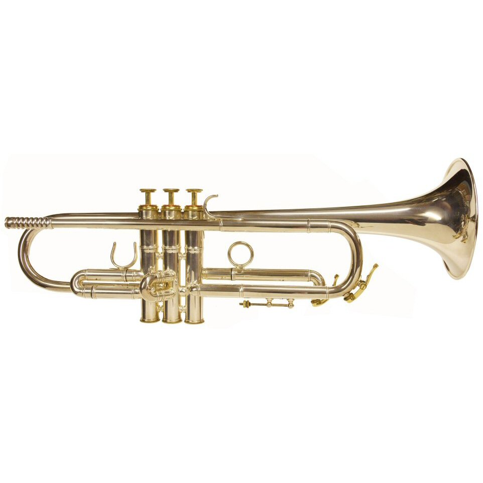 Haagston 500-P Trumpet Silver plated with lacquered trim