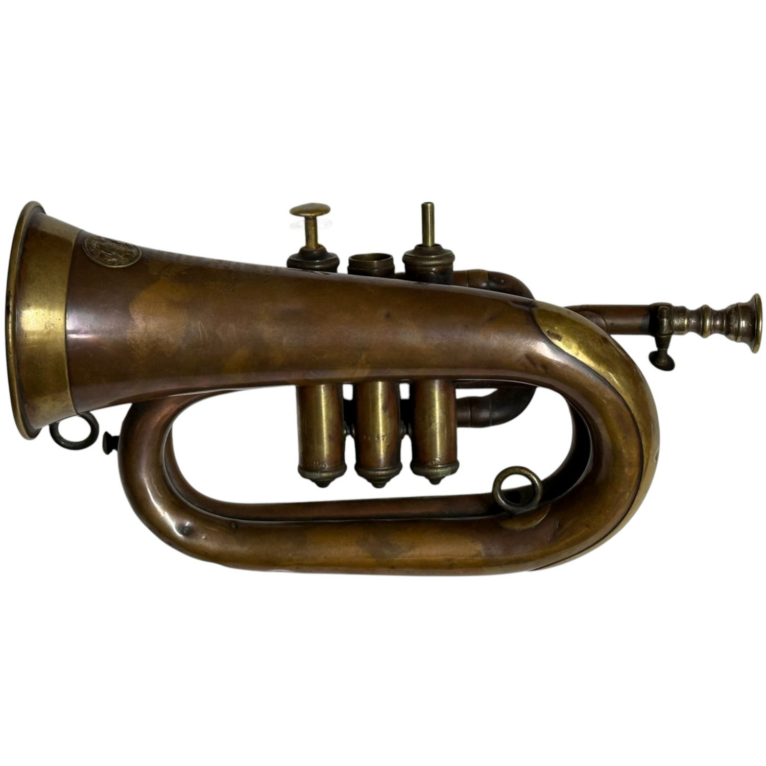 Vintage Higham Valved Bugle for restoration