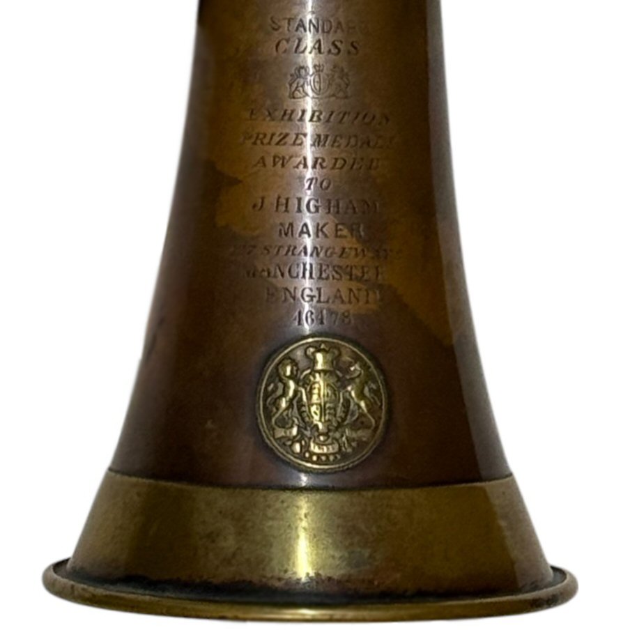 Vintage Higham Valved Bugle for restoration