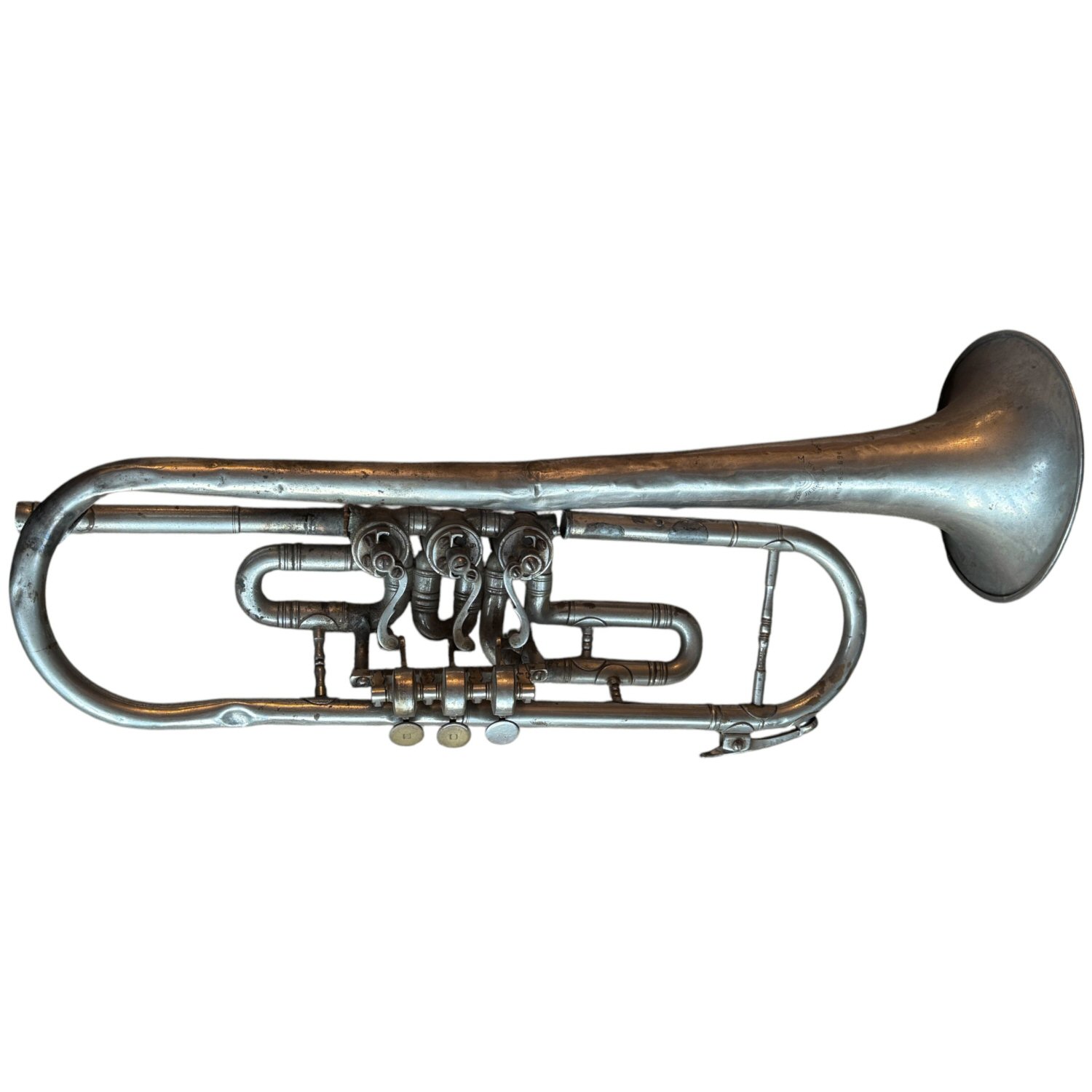 Russian Rotary Valve Trumpet Display