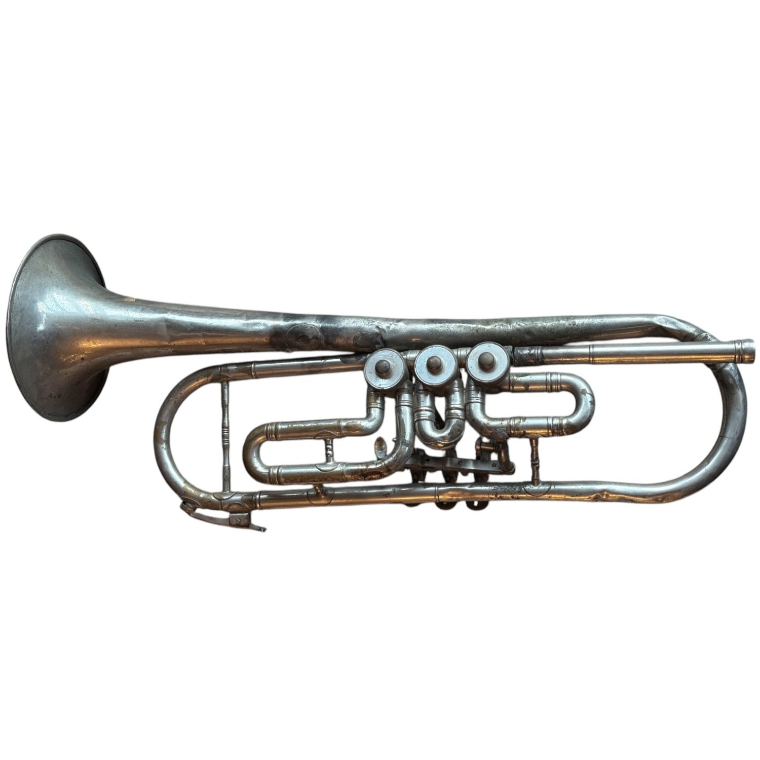 Russian Rotary Valve Trumpet Display