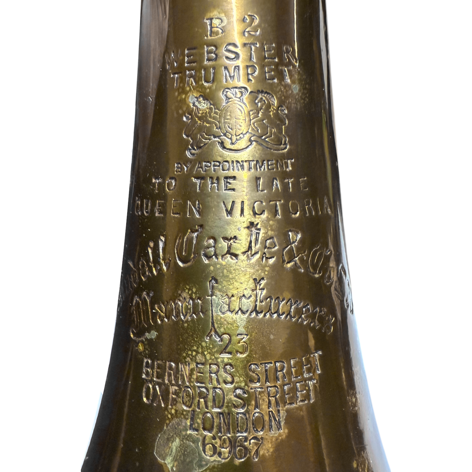 Vintage Rudall Carte Webster Cornet