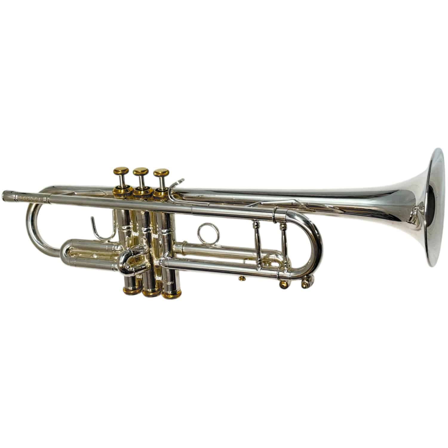 Stomvi 5330 Elite 250ML Bb Trumpet silver plated gold trim B Flat