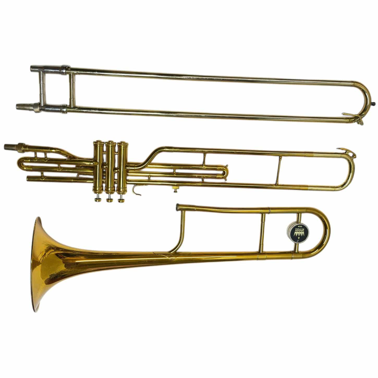 Second Hand King 3B Valve Trombone 2166