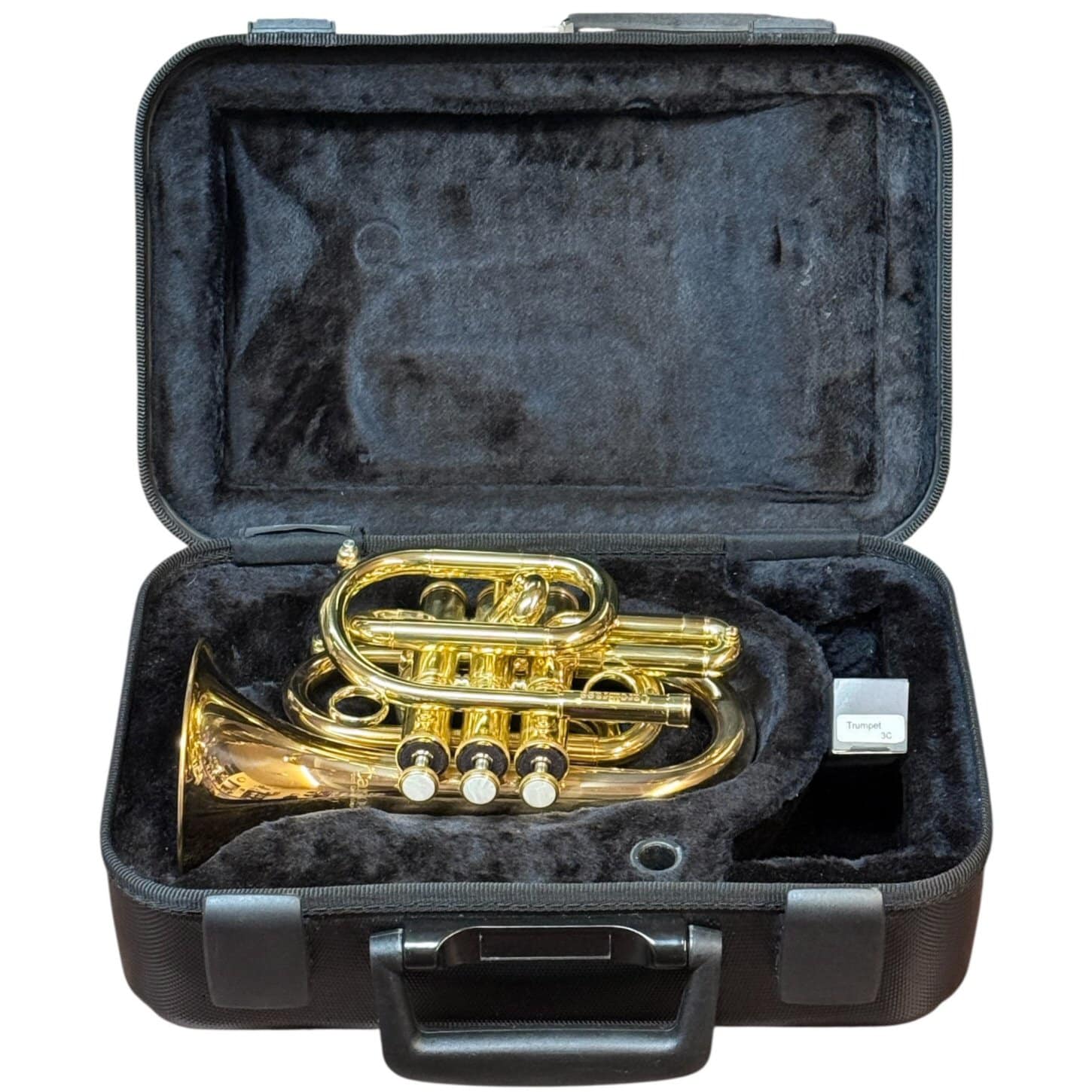 Second Hand CarolBrass Pocket Trumpet CPT-3000-GLS-Bb-L